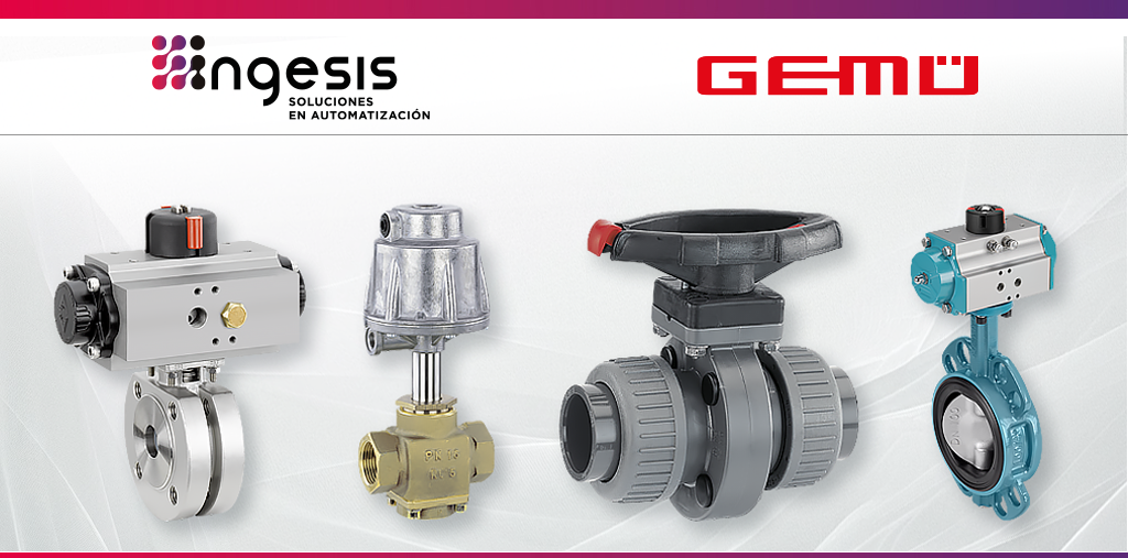 Válvulas Gemü: Transformando la Automatización Industrial - Ingesis