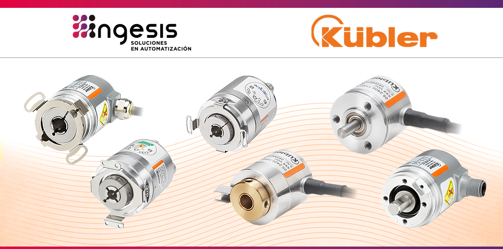 Encoders Kübler: innovación en medición Industrial - Ingesis