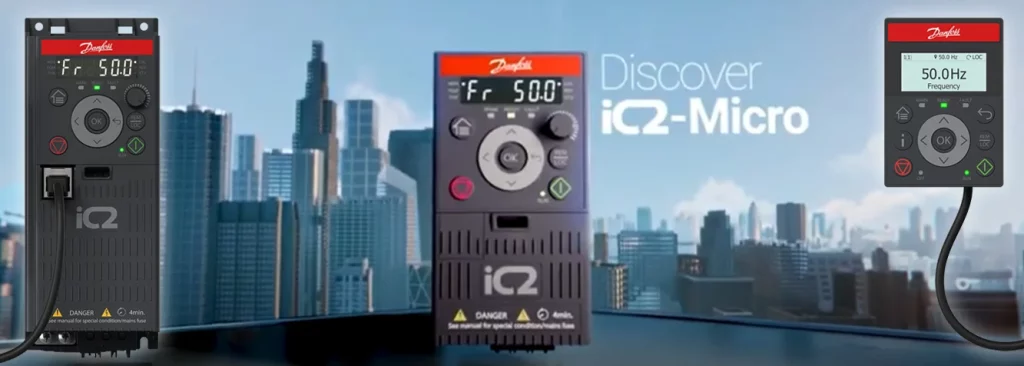 iC2-Micro: Sustituto del variador Danfoss VLT® Micro Drive FC 51